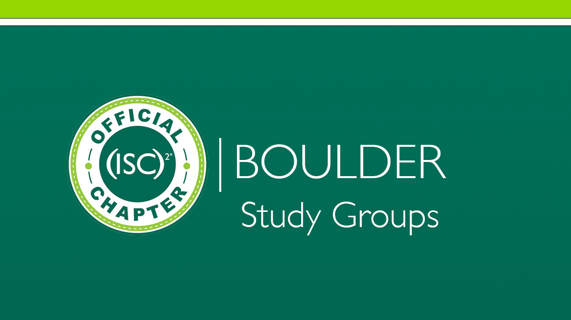 (ISC)2 Boulder Chapter Website | News